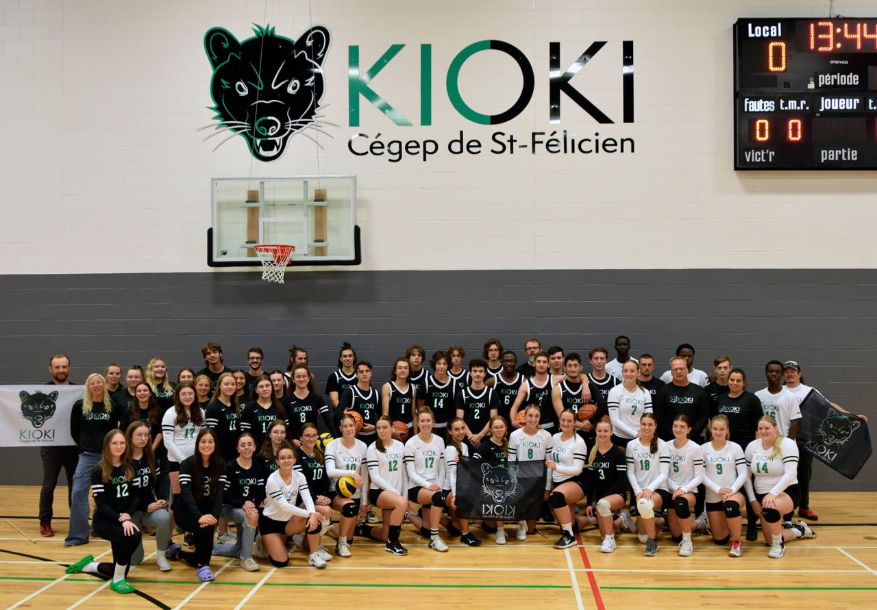 LANCEMENT DU NOUVEAU LOGO KIOKI DES ÉQUIPES SPORTIVES | Cégep de St ...